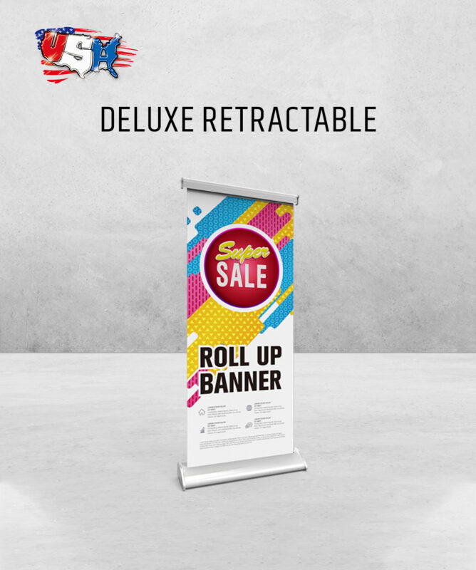 Deluxe Retractable - USA Printing & Signs