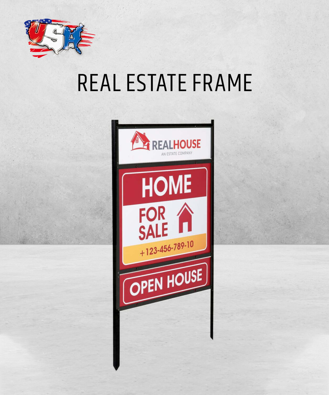 Real Estate Frame - USA Printing & Signs